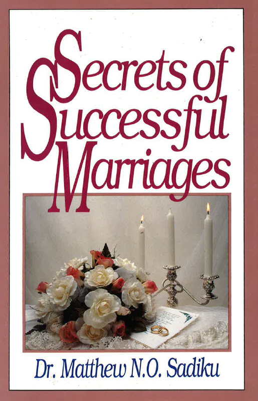 Secrets Of Successful Marriages Matthew Book Store Near Me